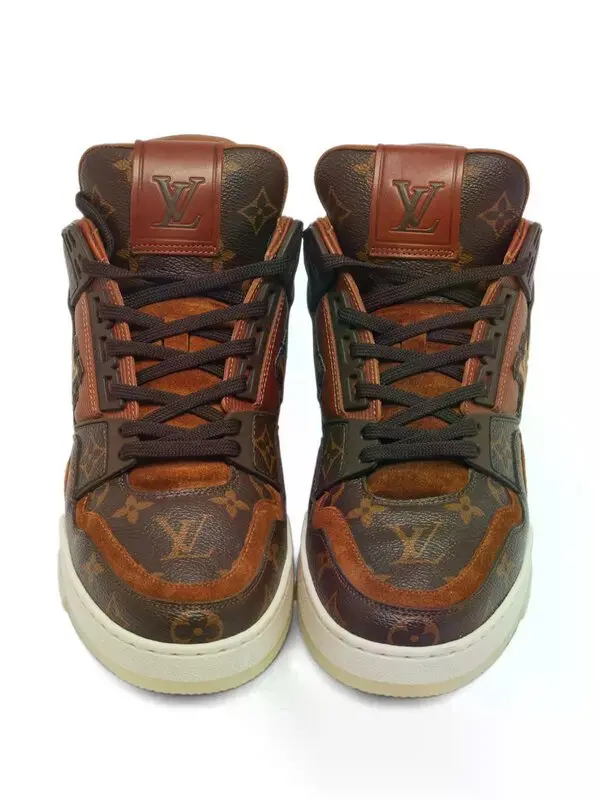 LOUIS VUITTON Trainer Monogram Canvas Sneakers