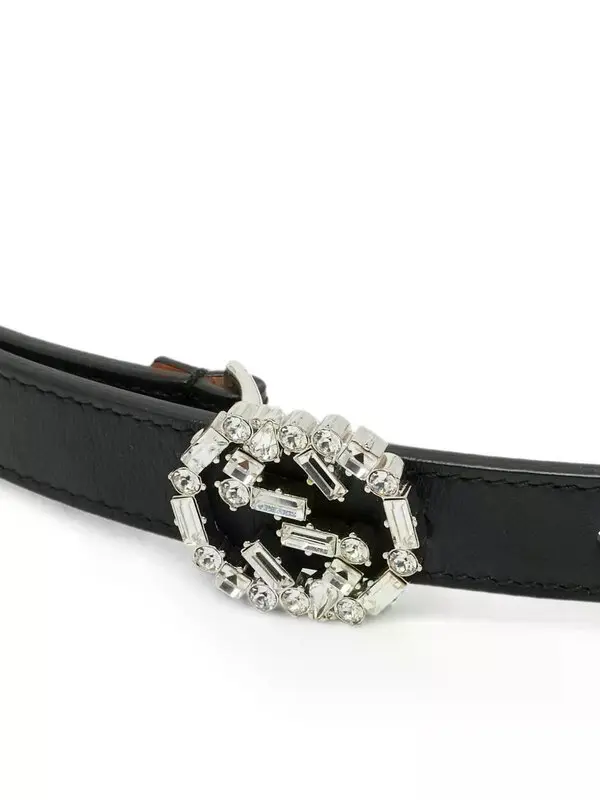 Gucci Interlocking G Crystal Belt