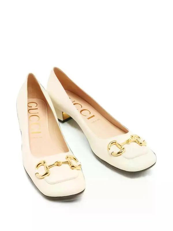 Gucci Horsebit Leather Ballet Flats