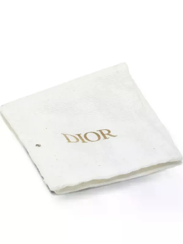 Dior Tone Faux Pearl Cd Logo Drop Earrings