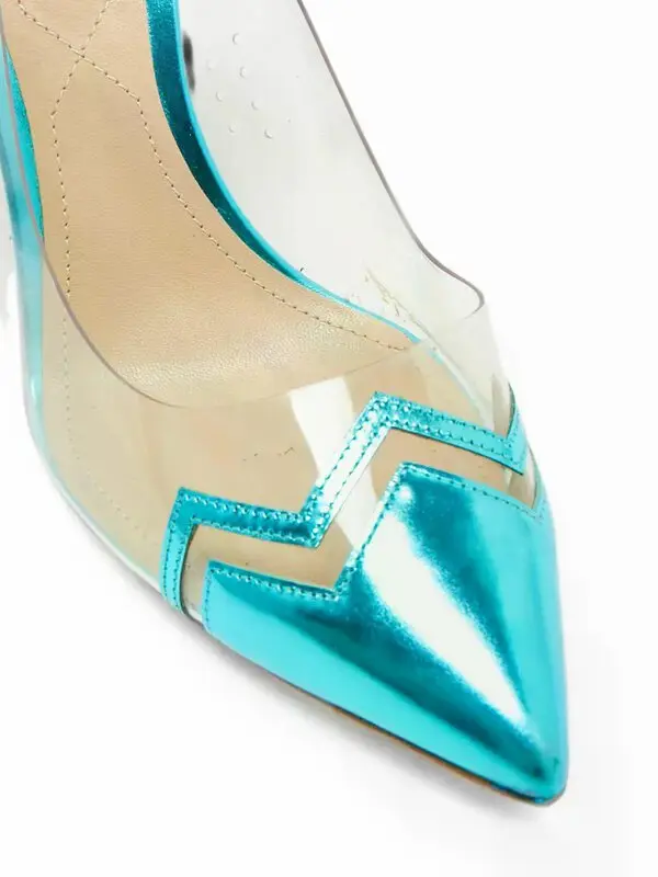 NICHOLAS KIRKWOOD Chevron-pattern Pumps