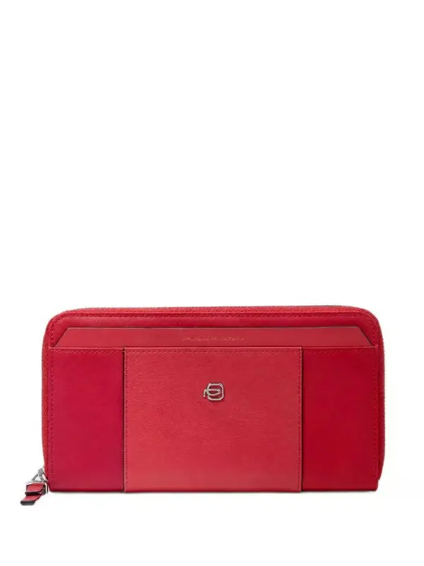 PIQUADRO Logo-plaque Zip-around Wallet