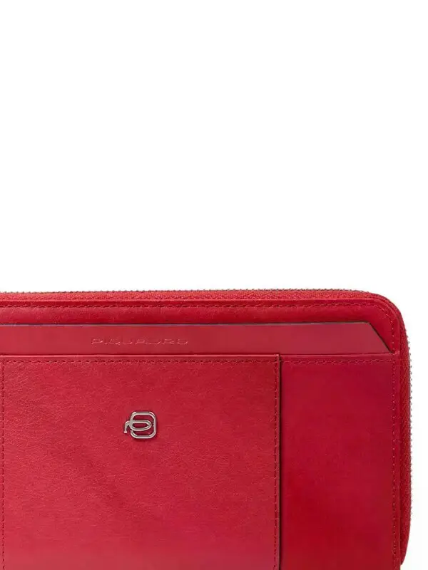 PIQUADRO Logo-plaque Zip-around Wallet