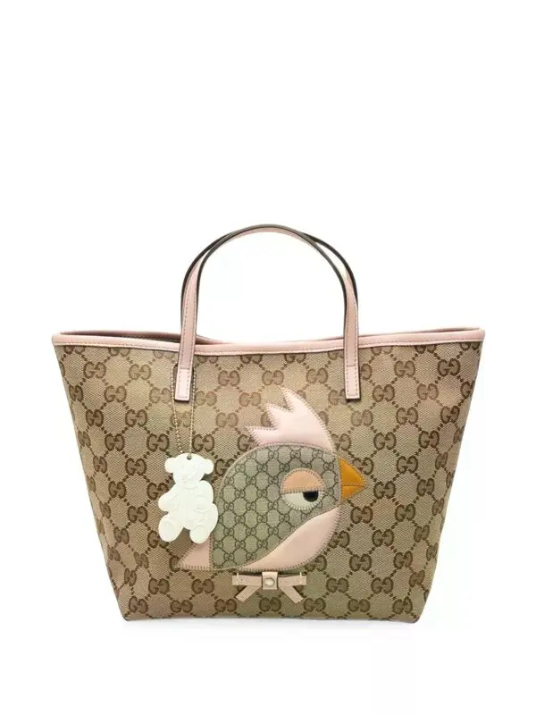 Gucci 2000-2015 Gg Canvas Zoo Handbag