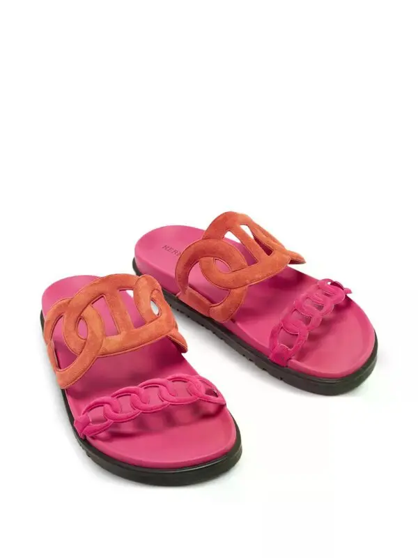 Hermès Chaine D'ancre Strap Sandals - Pink