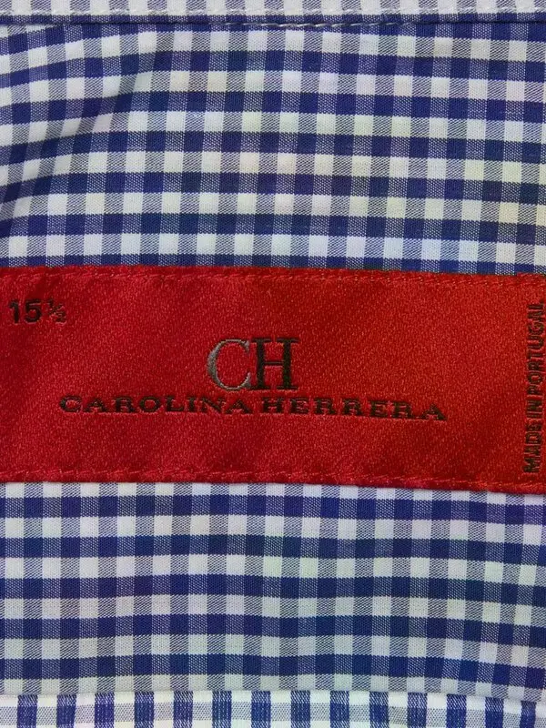 Carolina Herrera Check Button-down Shirt