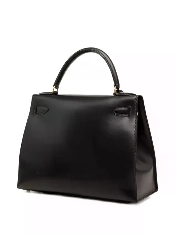 Hermès 1993 Box Calf Kelly Sellier 28 Satchel