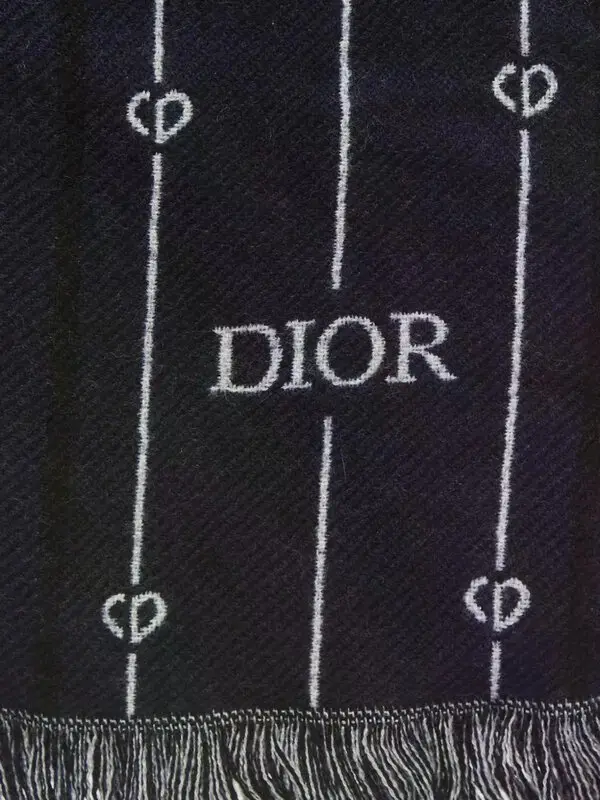 Dior Heart-pattern Scarf
