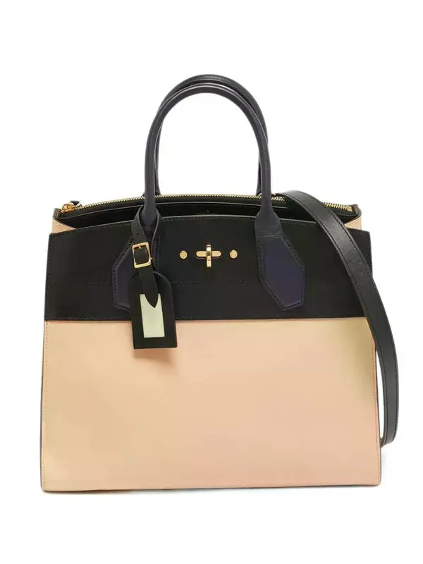 LOUIS VUITTON 2015 Mm City Steamer Tote Bag - Neutrals