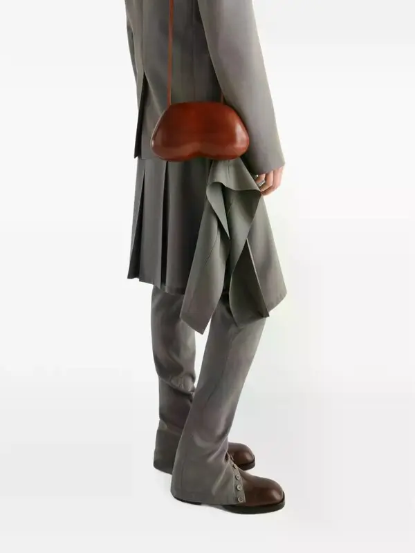 LEMAIRE Fesses Clutch In Patinated Calfskin