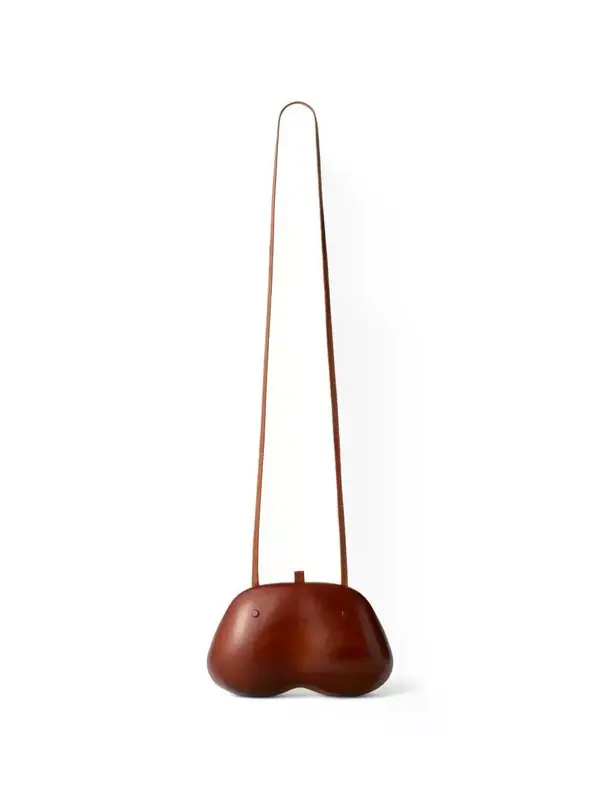 LEMAIRE Fesses Clutch In Patinated Calfskin