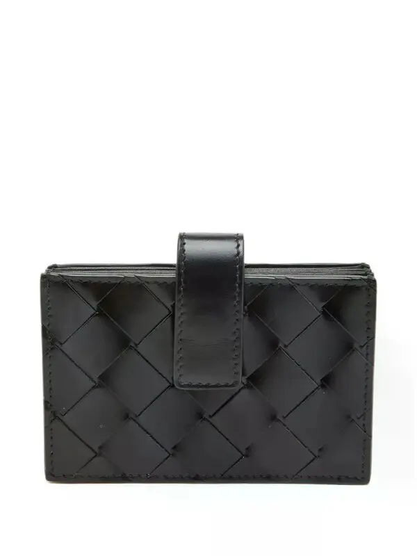 Bottega Veneta Intrecciato Leather Card Case