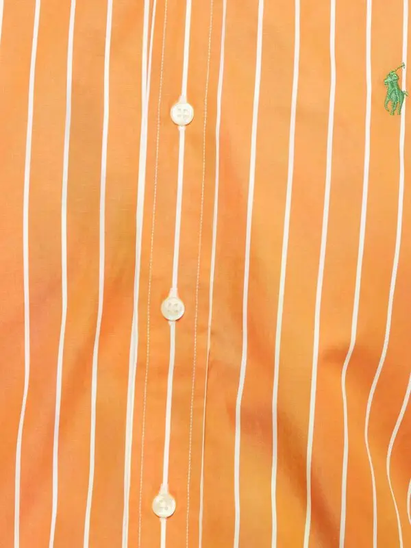 Ralph Lauren Custom-fit Striped Long-sleeved Shirt