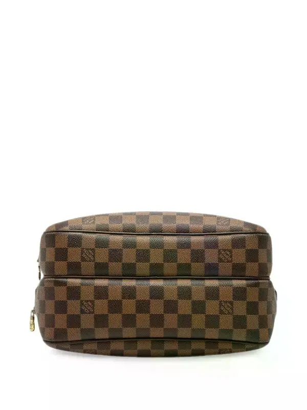 LOUIS VUITTON 2004 Damier Ebene Reporter Pm Crossbody Bag - Brown