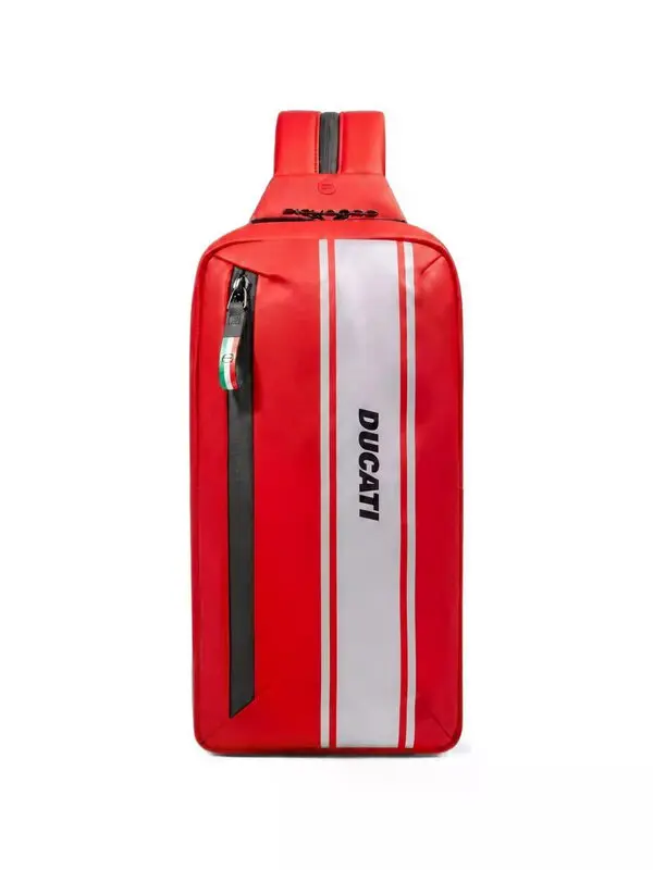 PIQUADRO X Ducati Logo-print Backpack