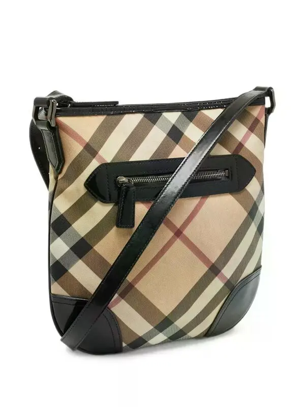 Burberry Dryden Supernova Check Shoulder Bag