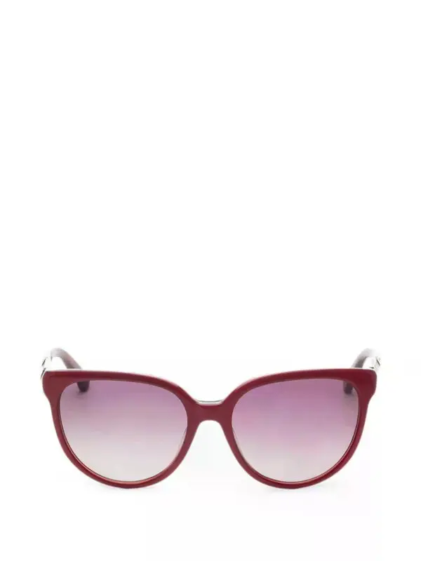 SWAROVSKI Crystal-embellished Cat-eye Sunglasses - Red
