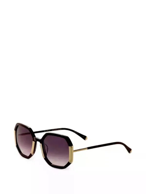 TURA X Kate Young Hazel Geometric-frame Sunglasses