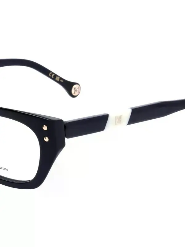 Carolina Herrera Logo-plaque Cat-eye Glasses