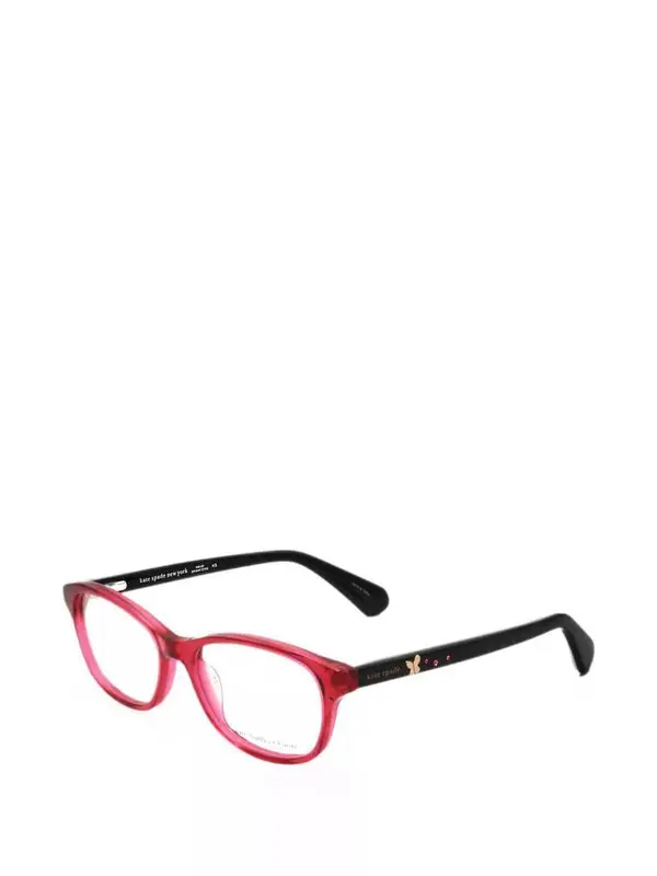 Kate Spade New York Emmi Butterfly-detail Square-frame Glasses