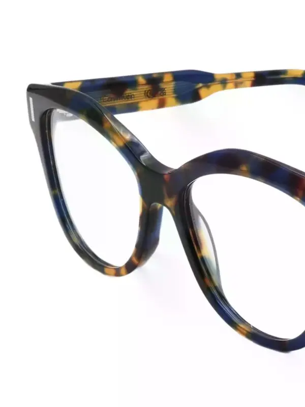 Calvin Klein Cat Eye Eyeglasses - Blue