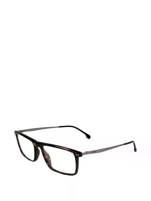 Carrera Eyewear Tortoiseshell-effect Rectangle-frame Glasses - Brown