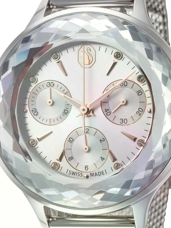 SWAROVSKI Nova Faceted Crystal 37mm Watch