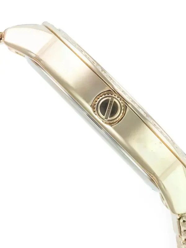 KENNETH COLE Crystal-embellished 40mm Watch