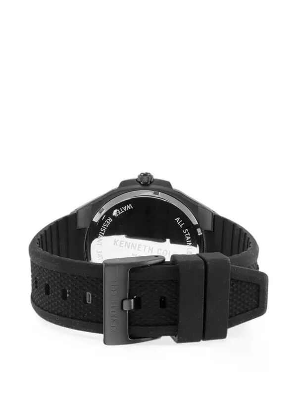 KENNETH COLE Classic Silicone-strap 43mm Watch