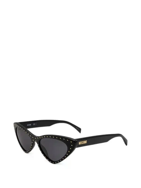Moschino Studded Cat-eye Sunglasses - Black