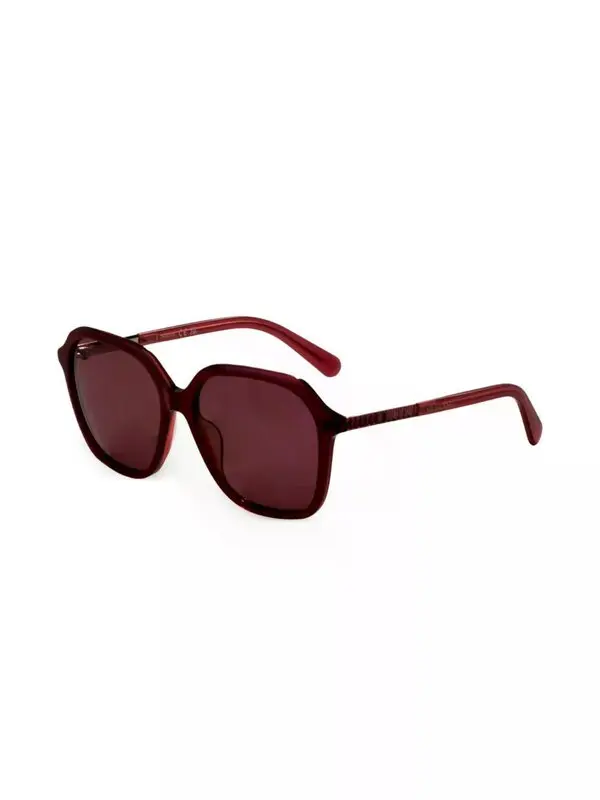SWAROVSKI Crystal-embellished Geometric-frame Sunglasses