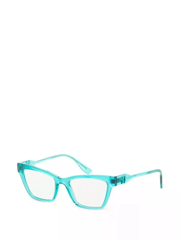 Karl Lagerfeld Cat Eye Frame Eyeglasses - Blue