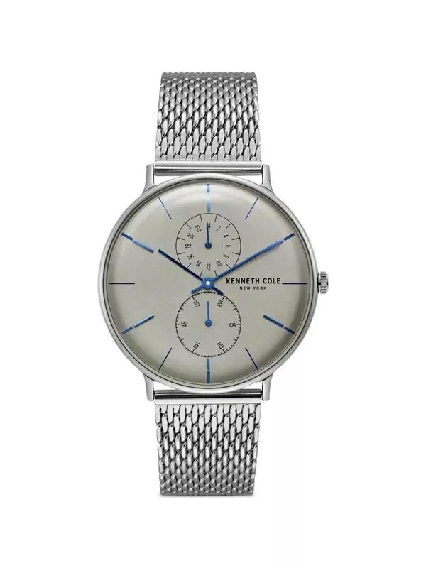 KENNETH COLE Stainless Steel Mesh Bracelet Watch - Silver