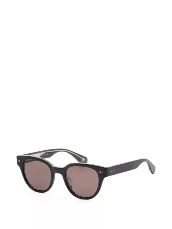 Garrett Leight Jane Round-frame Sunglasses - Black