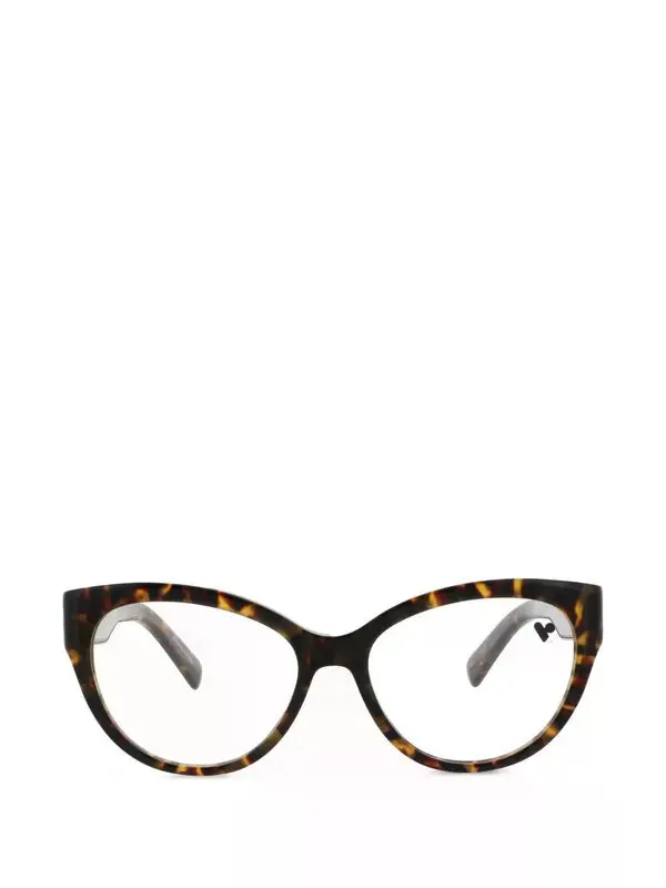 Longchamp Tortoiseshell Cat-eye Eyeglasses - Brown
