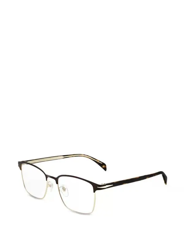 DB EYEWEAR BY DAVID BECKHAM Rectangle-frame Glasses - Gold