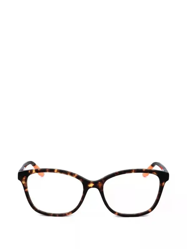Under Armour Tortoiseshell-effect Square-frame Eyeglasses - Brown