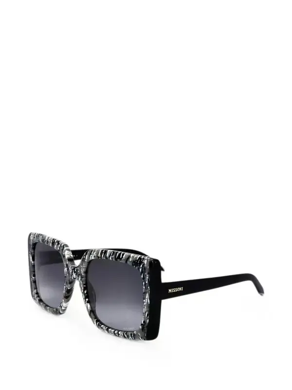 Missoni 54mm Black-pattern Sunglasses