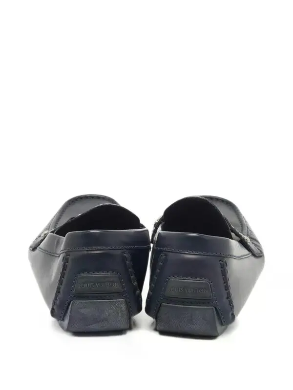 LOUIS VUITTON Monte Carlo Buckle Loafers