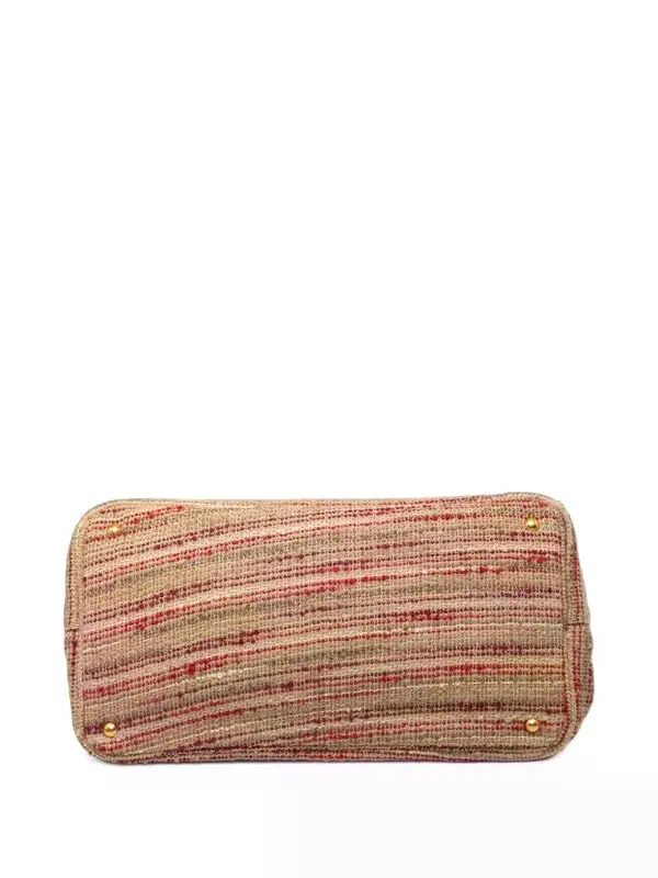 Prada Tweed Satchel - Multicolour