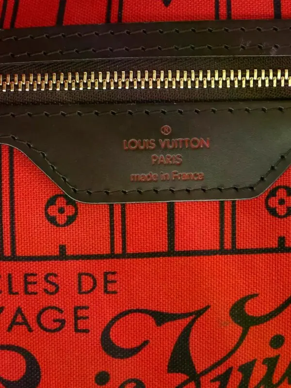 LOUIS VUITTON Neverfull Nm Damier Mm Tote Bag