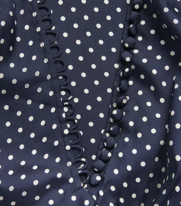DÔEN Silk-blend Tahlia Mini Dress