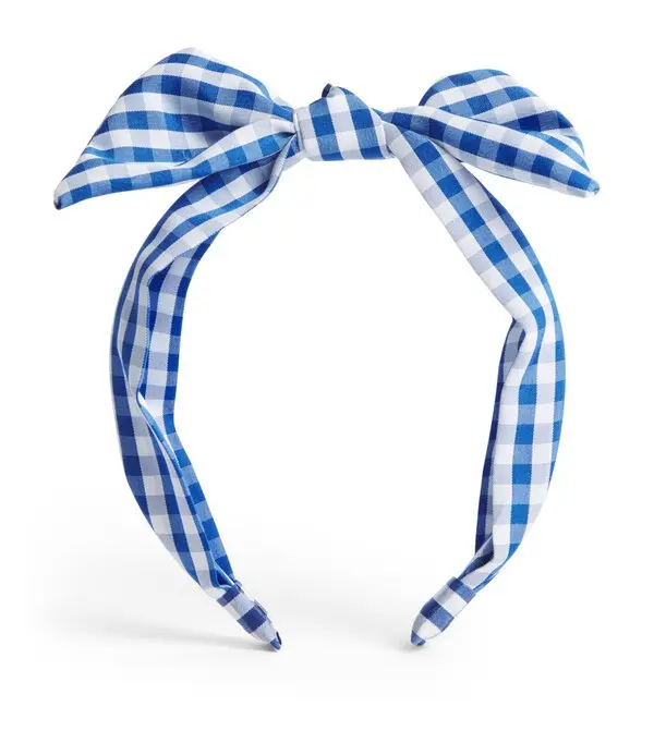 ROCKAHULA Gingham Tie Headband