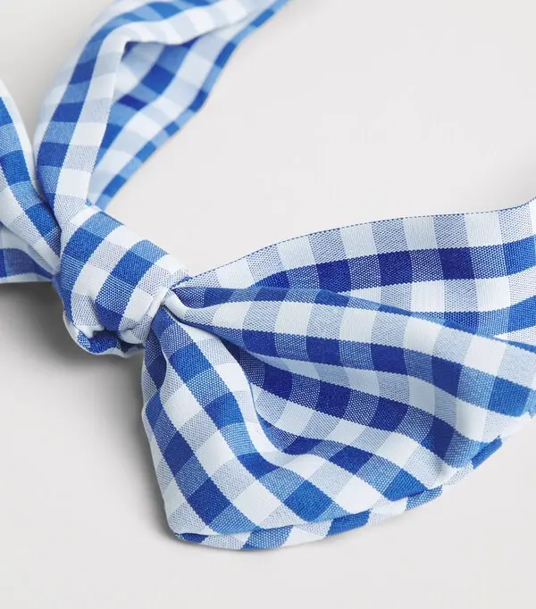 ROCKAHULA Gingham Tie Headband