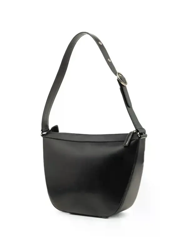Burberry 2000-2017 House Check Trimmed Leather Shoulder Bag
