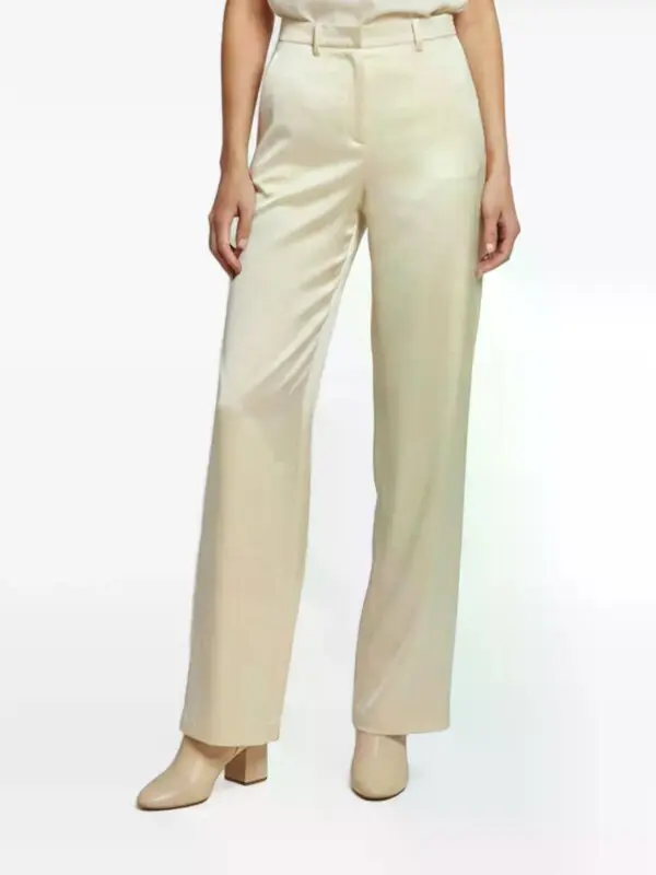 Magda Butrym Satin Palazzo Trousers