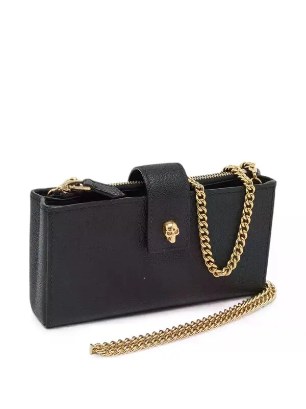 Alexander McQueen Skull Leather Crossbody Bag