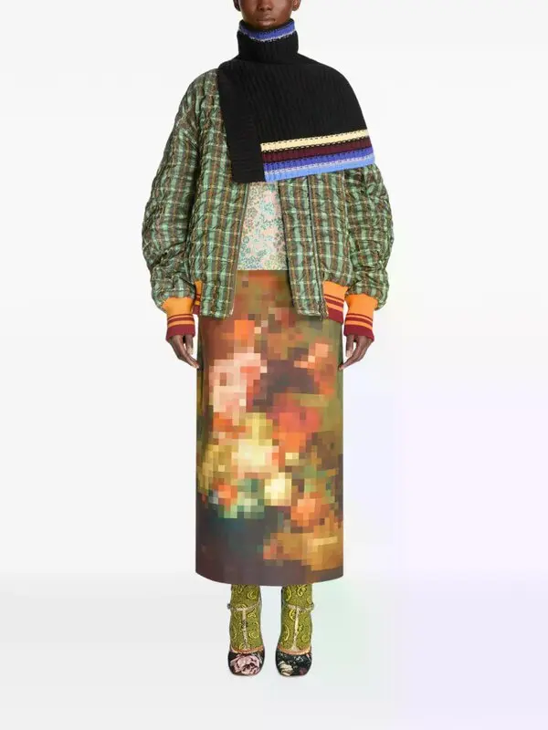 Dries Van Noten Wool Shawl Collar - Black