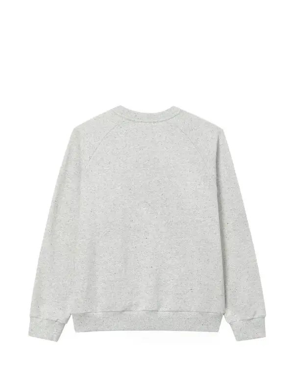 CHOCOOLATE Bear Patch Long Sleeve Sweatshirt
