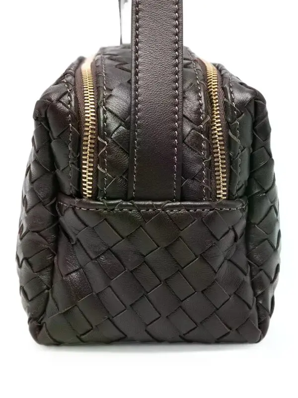 ELLEME Trousse Woven Leather Cross Body Bag